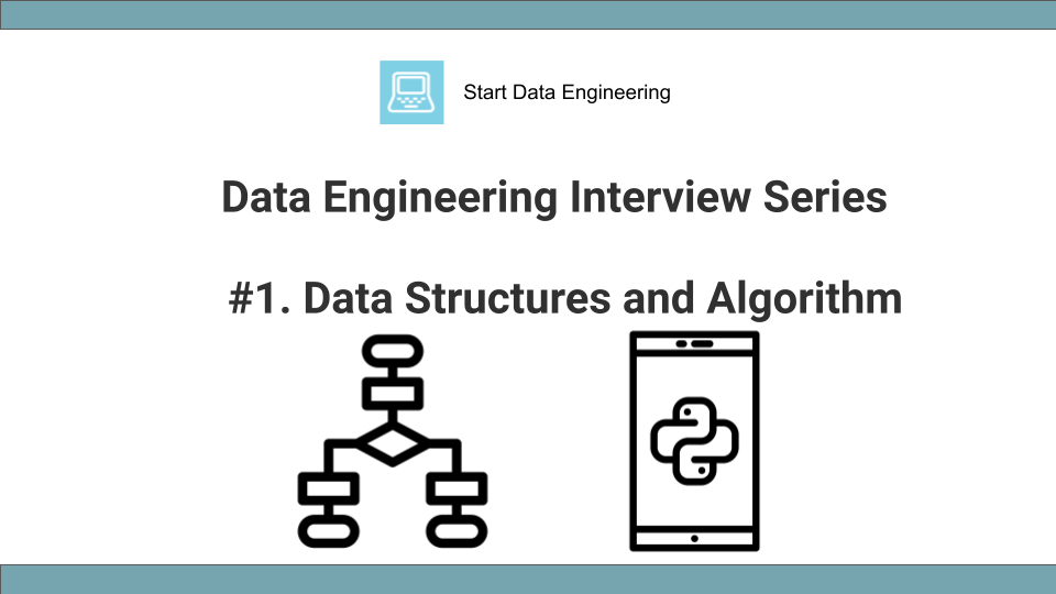 Data Engineering Interview Preparation Series #1: Data Structures and Algorithms – Start Data ...